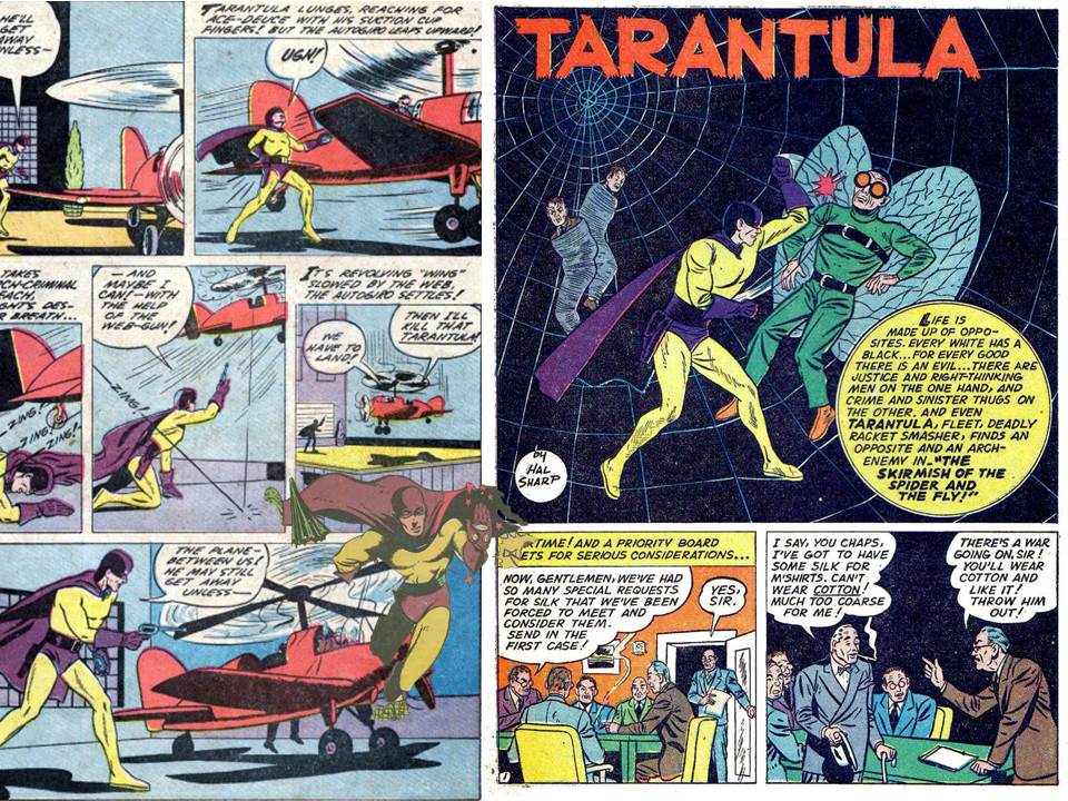 Dave's Comic Heroes Blog: Guide to Golden Age Tarantula, Johnny Quick ...