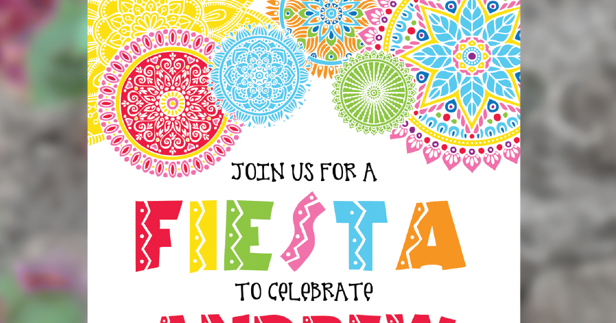 SimplyEverydayMe: {HAPPY MONDAY}... Fiesta Invitation...