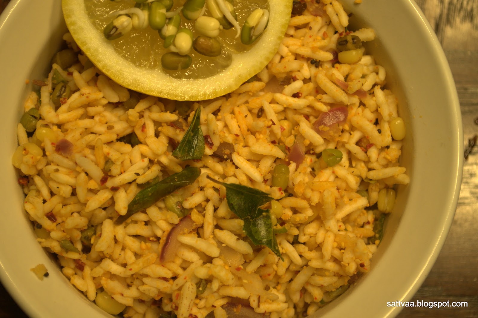 Sattvaa: Puri upma - quick recipe for breakfast or snack