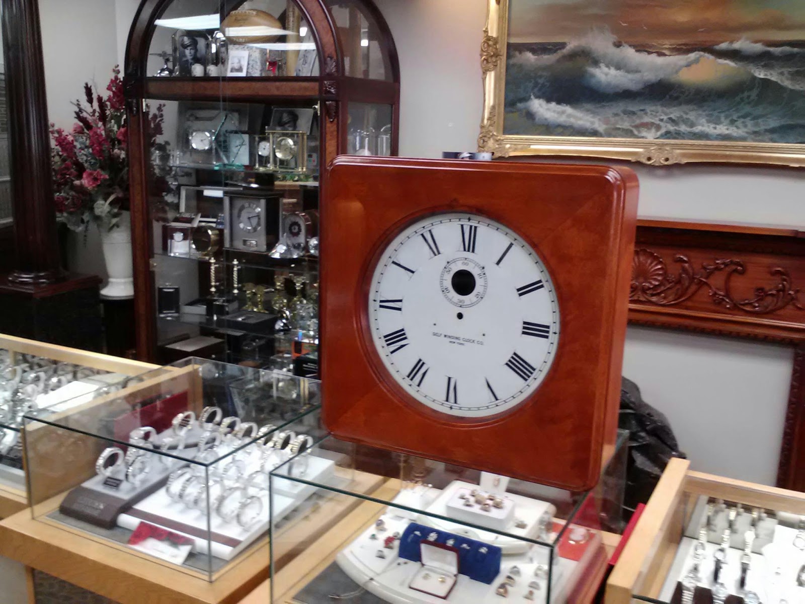 Frontier Furniture Repair and Restoration: Self-Winding Clock Co. NY ...