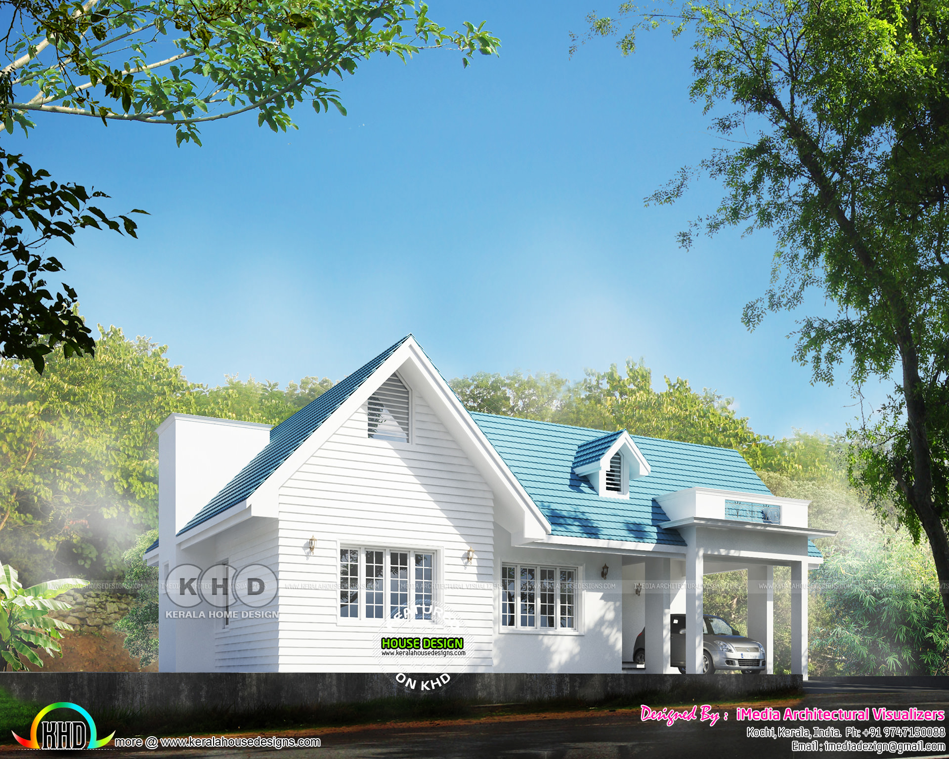 Victorian house by iMedia Architectural Visualizers - Kerala Home ...