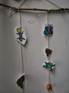 Elwood Primary Art: Prep Insect Mobiles