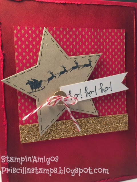 Priscilla's Papercrafts: Simple Christmas Card