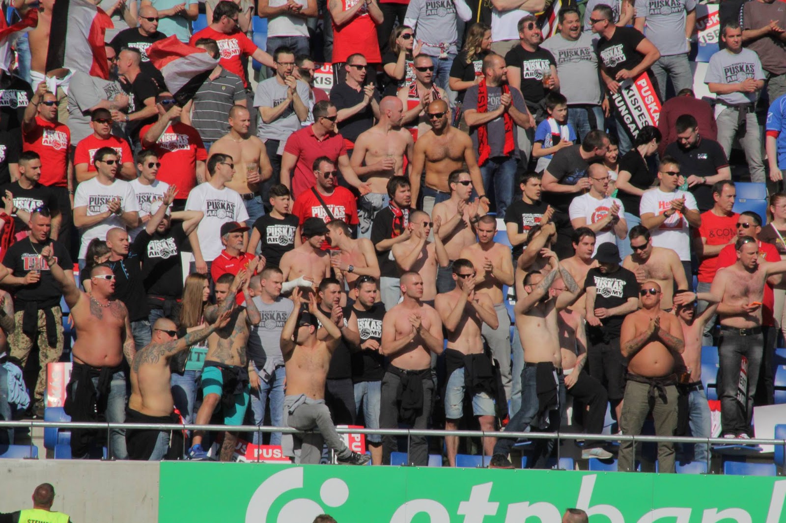 Felcsút - Kispest Budapest Honvéd 2016.04.30. - Hungarian Ultras