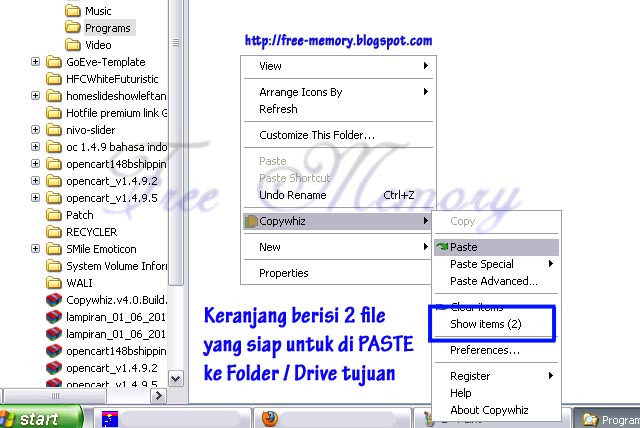 Copy Paste File Dengan Mudah ~ Tips & Trik Ala OP