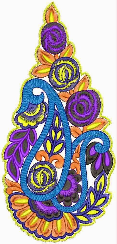 EmbDesignTube: Attractive Color Embroidery Patch Designs