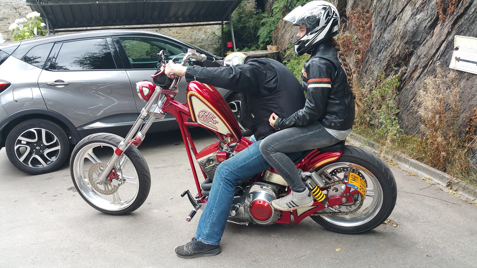 High-Chapparal : ed on tour destiny on his dr pepper bike