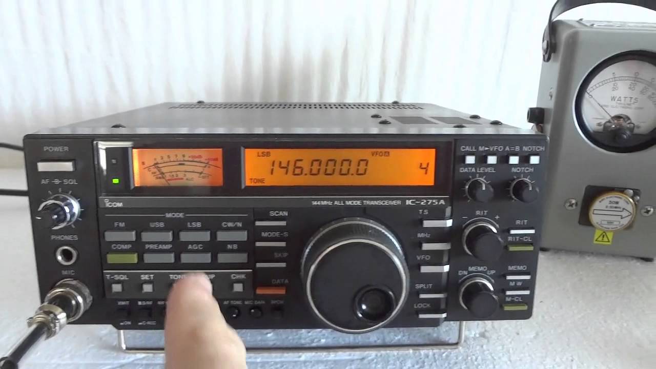 Icom IC-275A Amateur VHF Transceiver - Pro Radio Club - News Technology