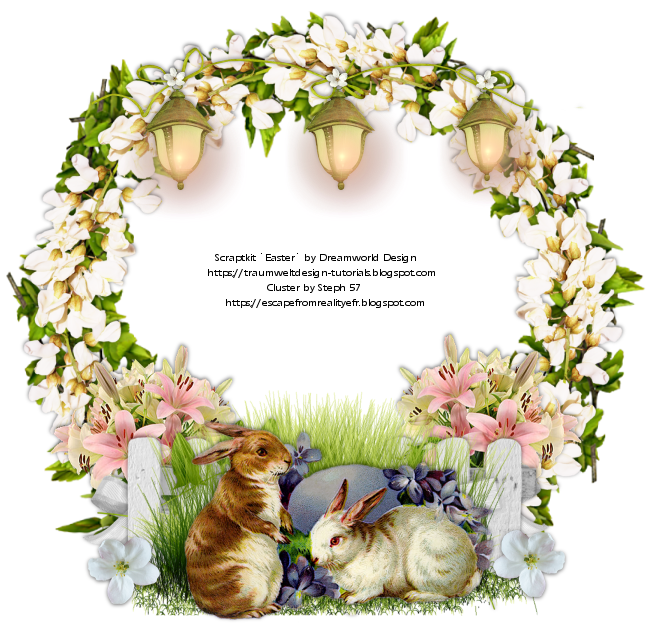 Escape From Reality Blog: FTU 'Easter' Cluster & Cluster Frames