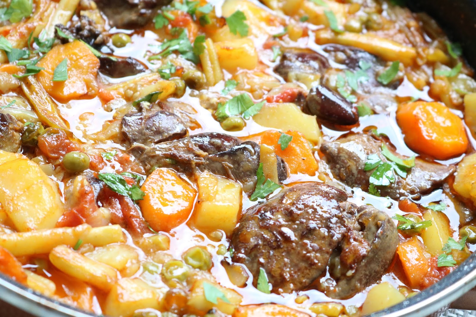 Bakina kuhinja - pileća džigerica u povrću neodoljivodobro - Bakina kuhinja