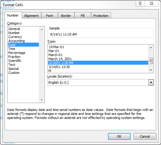 The Archduke of Excel: Formatting: a few basics