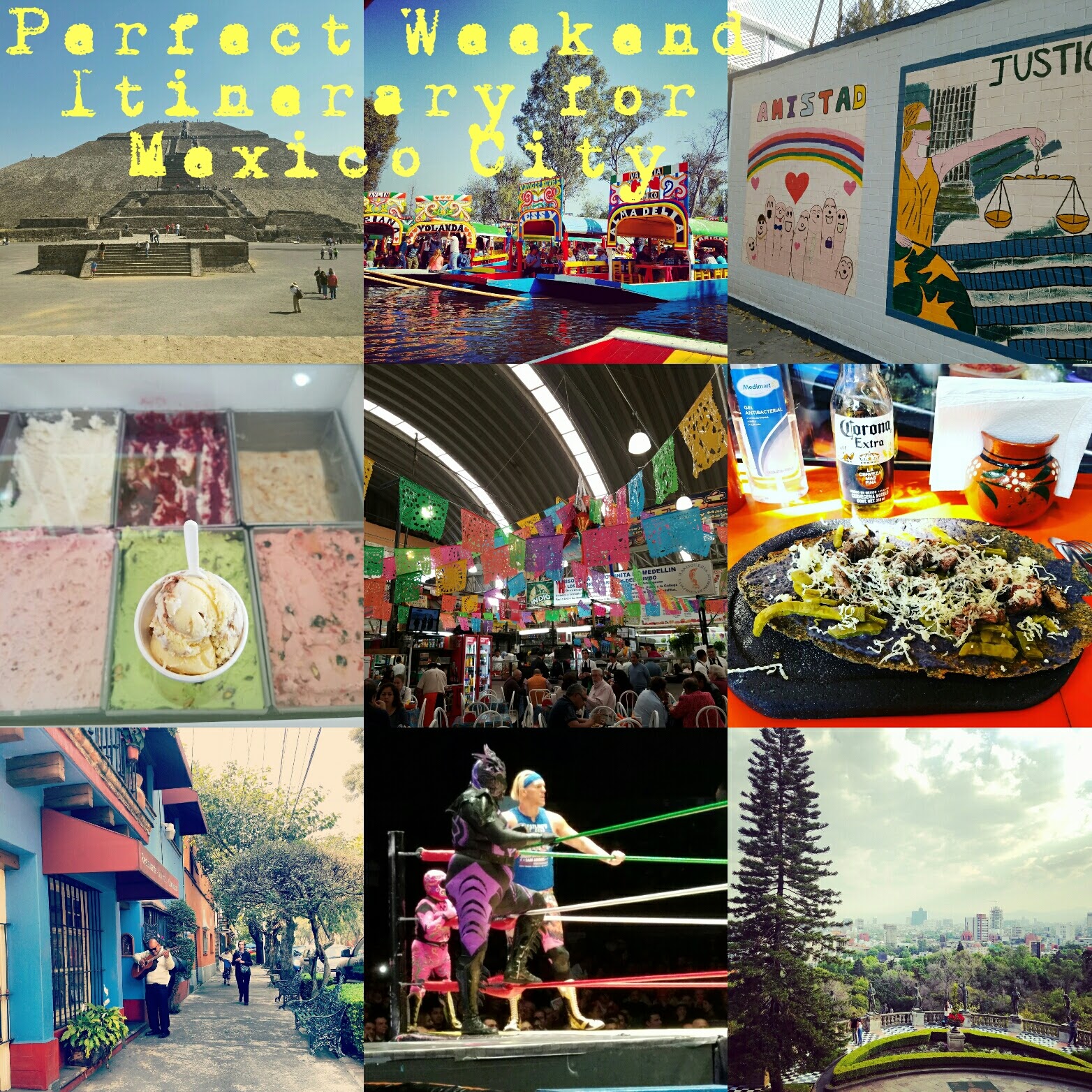 Postcard Collection: A Weekend in Mexico City