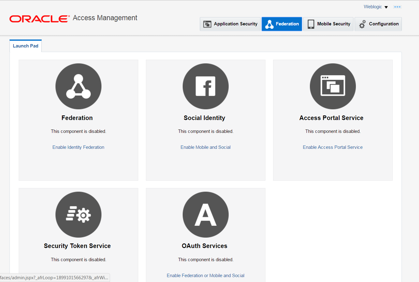 Enterprise Security: OAM: Learning the basics - Part 2 - OAM Screens