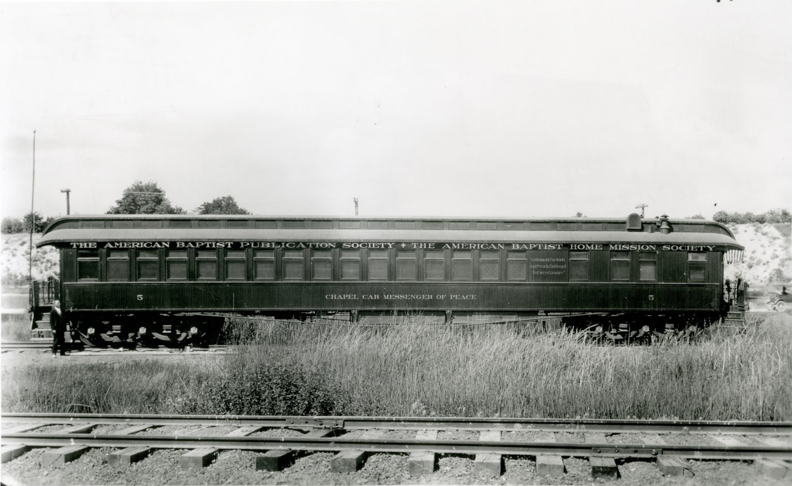 Northwest Railway Museum Blog: There is a pew in the chapel car