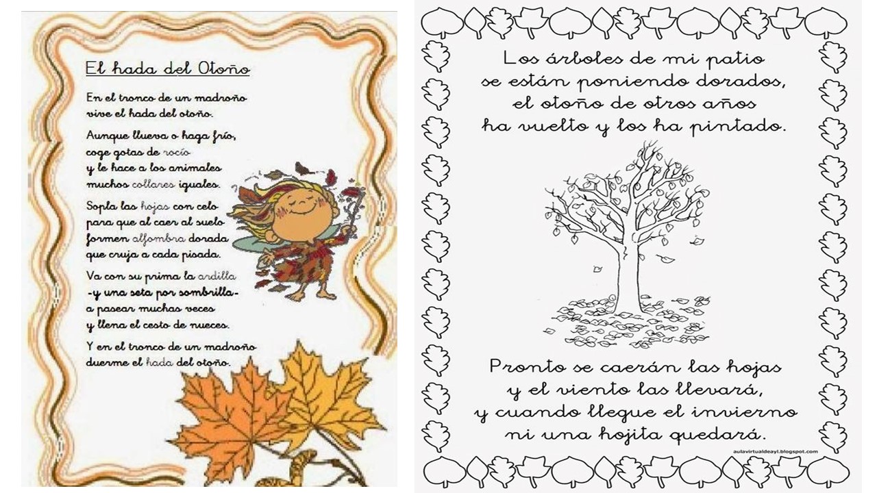 LECTURAS-PRIMARIA: LLEGÓ EL OTOÑO