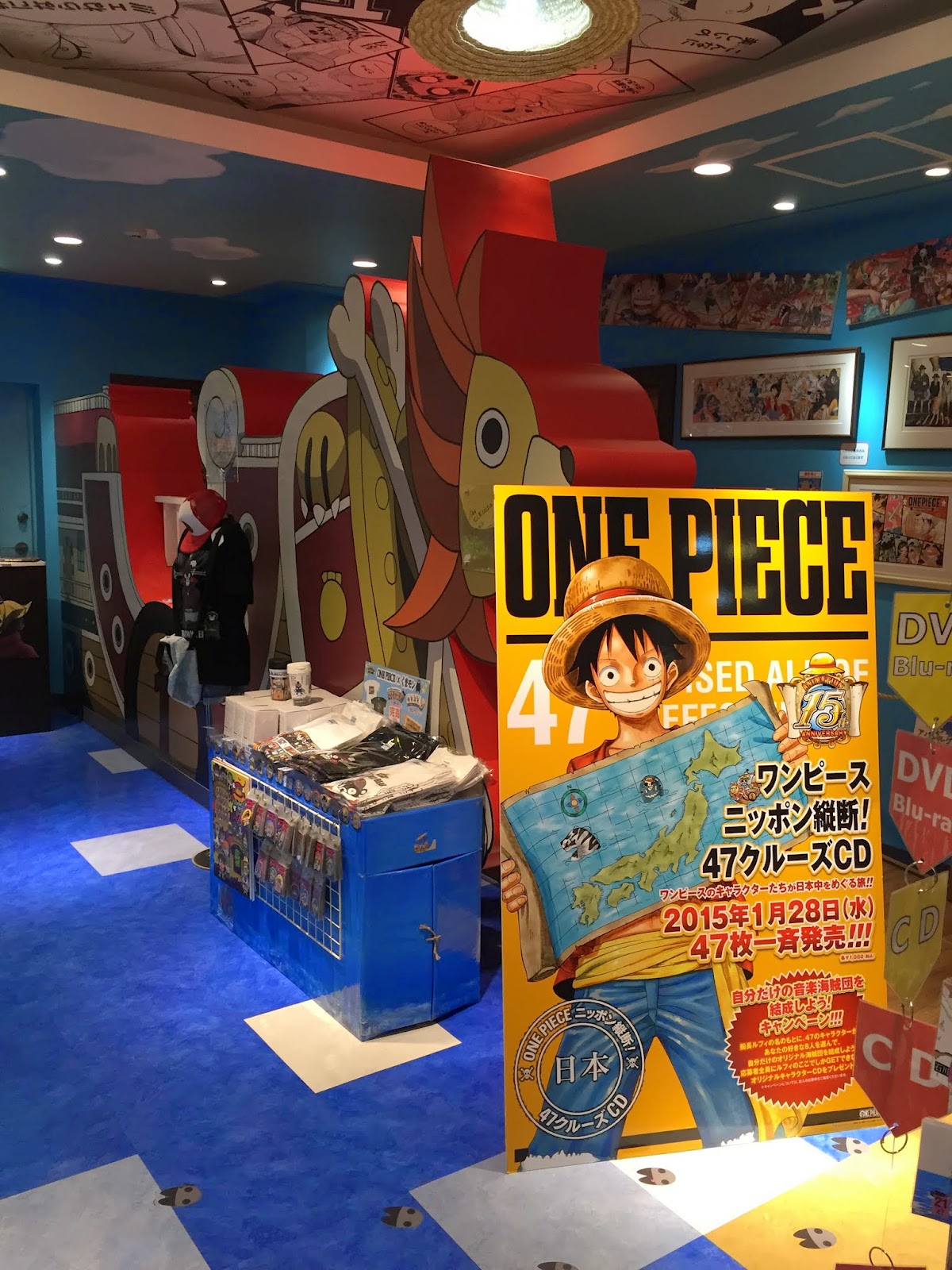 Shibuya PARCO and the One Piece Mugiwara Store