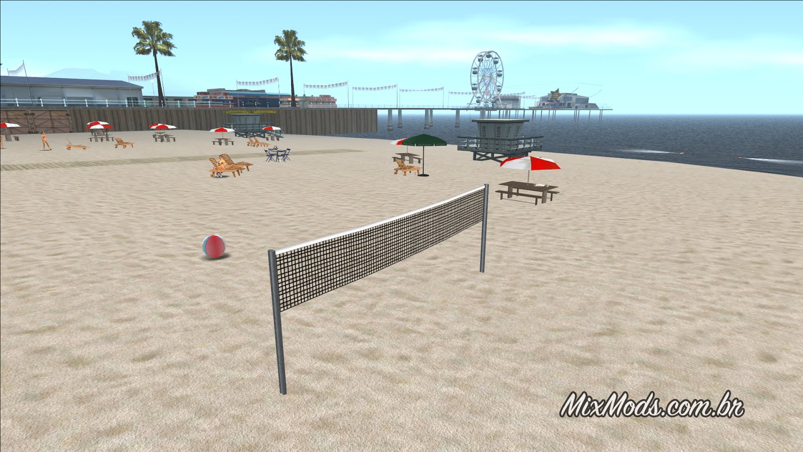 Praia Realista v2.6 - MixMods - Mods para GTA SA e outros