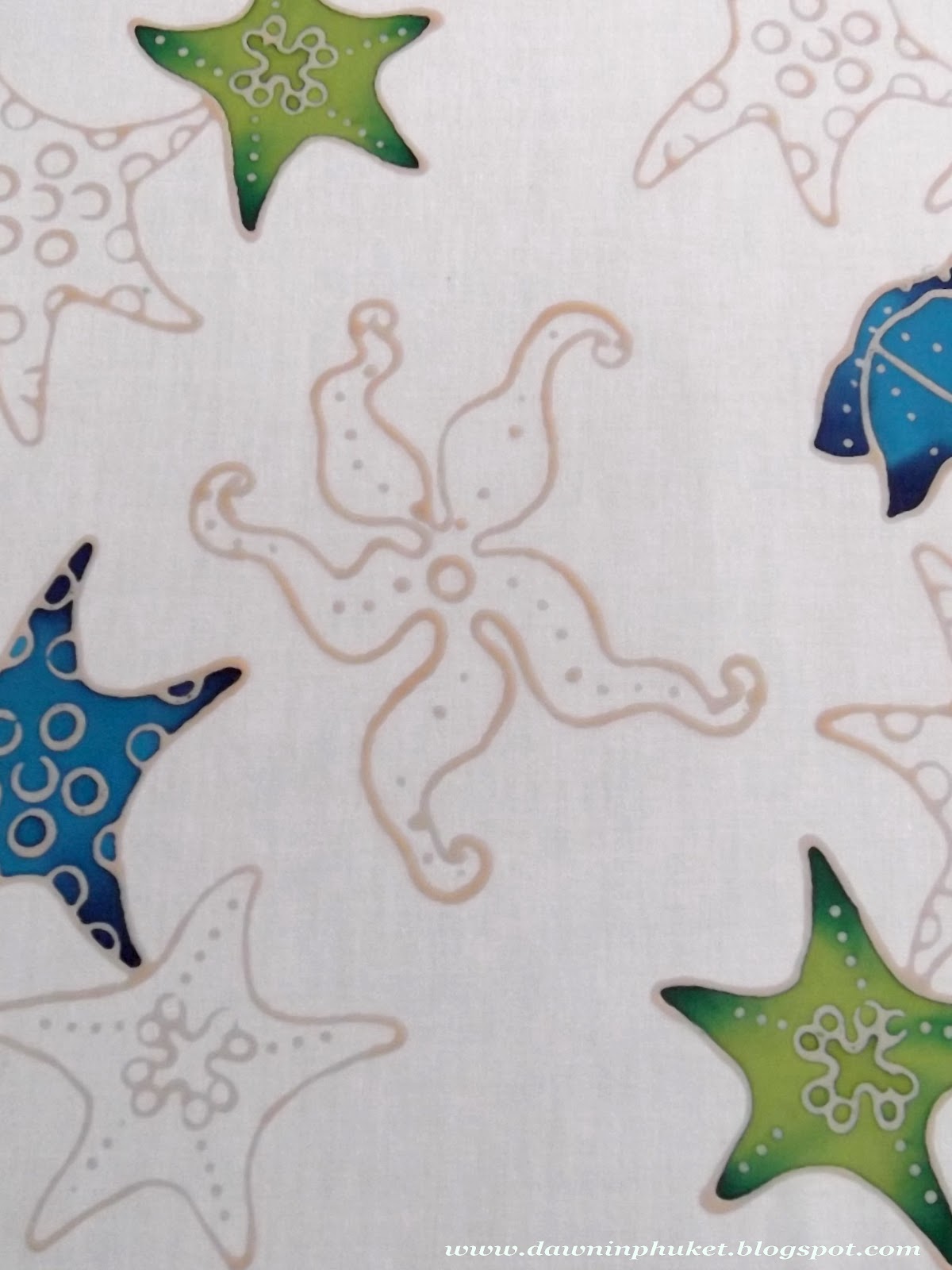 Dawn in Phuket: Phuket Batik - Clothes and Textiles