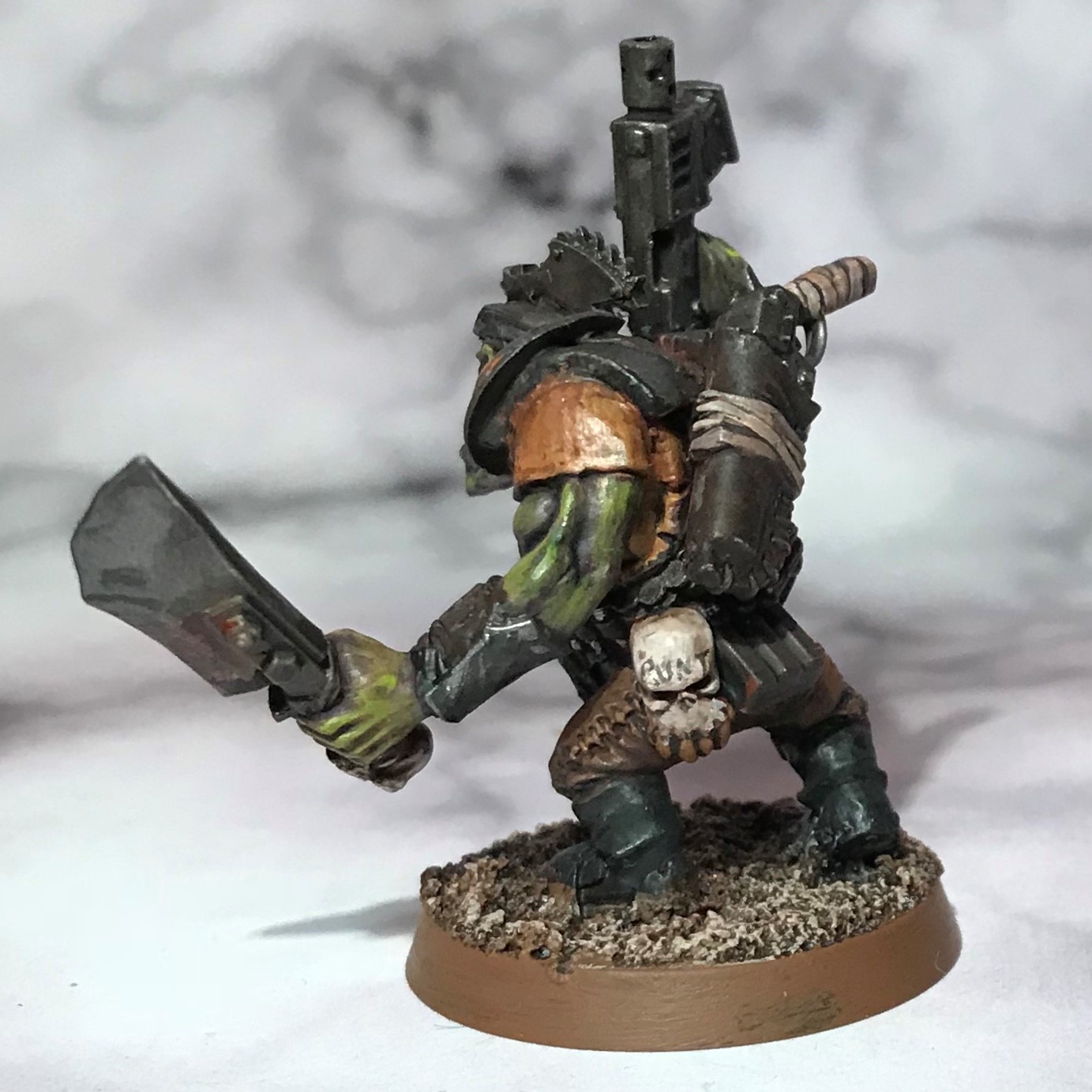 Death of a Rubricist: + inload: Ork squad leader