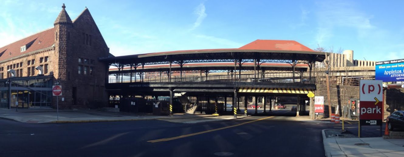 Life, On A Bridged: Union Station Bridge, Hartford, CT