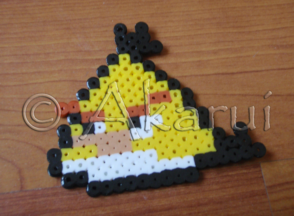 AYC0019 - Angry Bird (Yellow) Pyssla | Akarui