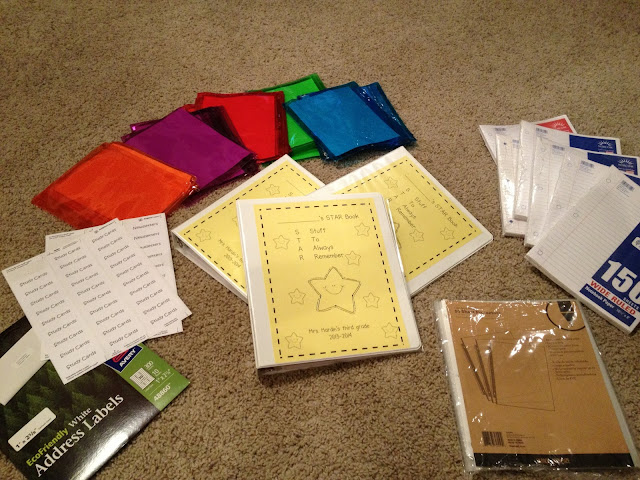 3rd Grade Grapevine: DIY: Making My Student Binders