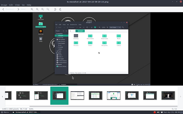 Manjaro MATE 17.0 screenshots - DistroScreens