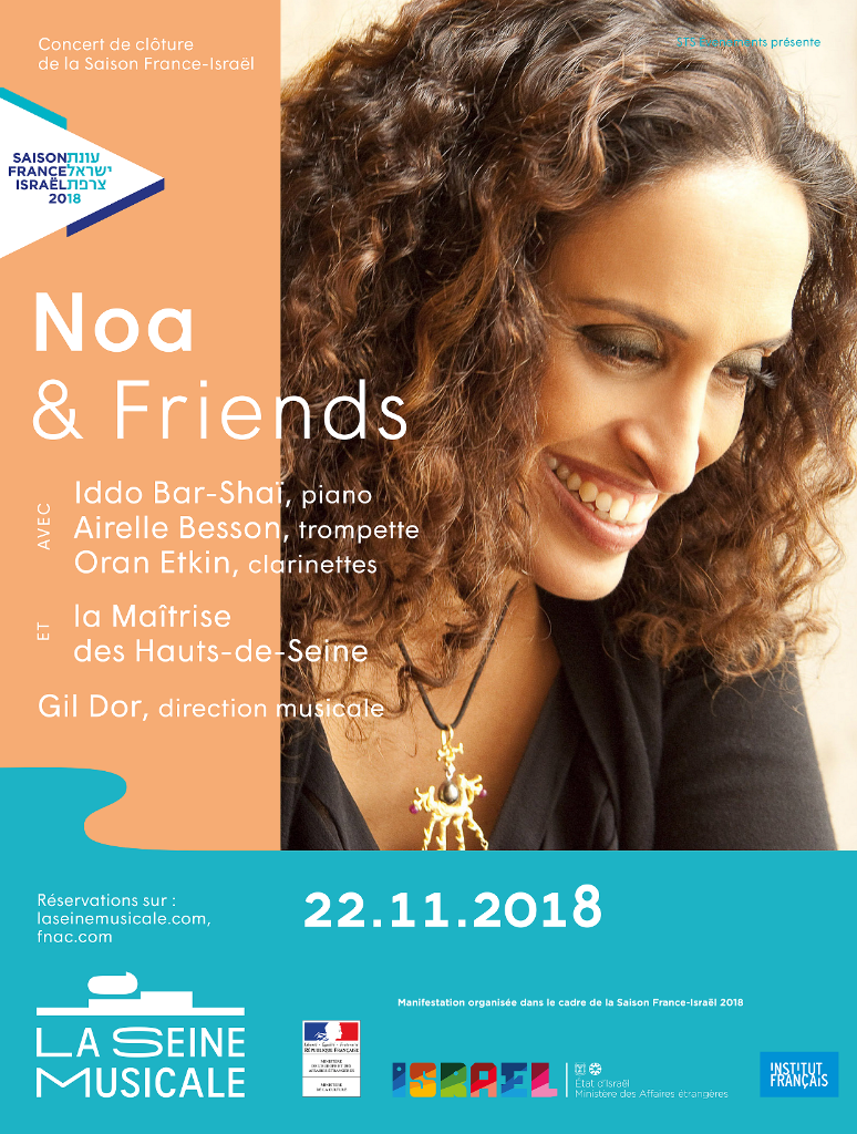 Noa and Friends à La Seine Musicale - DAME SKARLETTE