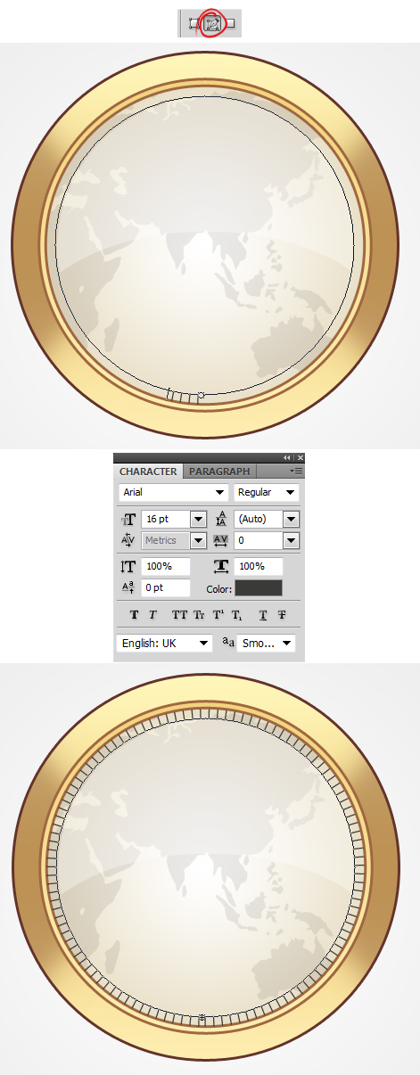 Tutoriais-PSD: Criar um ícone Compass elegante / Vintage no Photoshop
