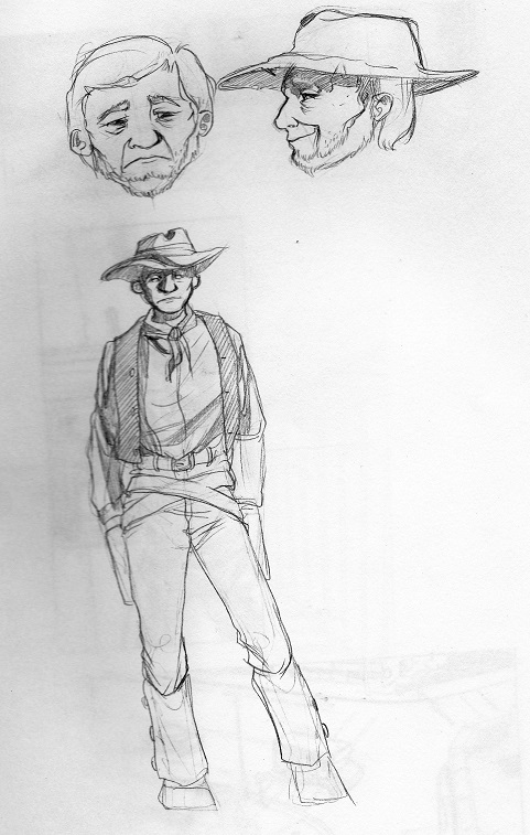 AnitaKajika: Perspective practice and character design