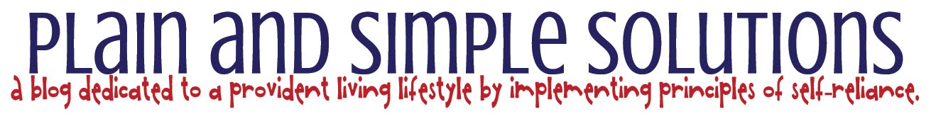 Plain and Simple Solutions