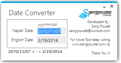 Date Converter | ϟαяøנ