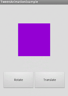Animation trong Android sử dụng file XML