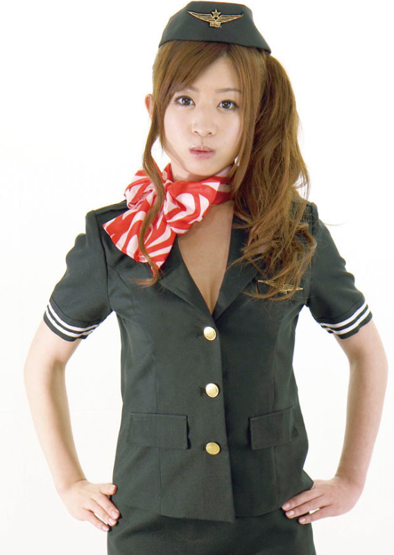 The Uniform Girls: [PIC] Japanese Air hostess cosplay uniform