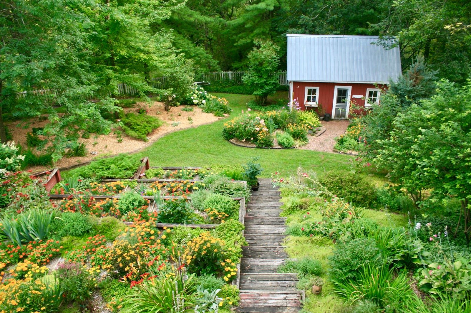 Amy's Creative Pursuits: The Early August Garden