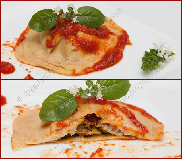 I Pasticci dello Ziopiero: Raviolone Multistrato - Cucina Molecolare