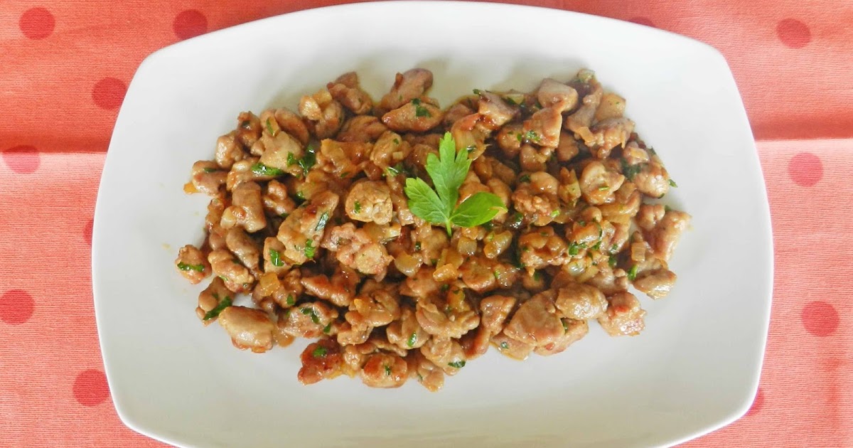 Cocinando en casa: Mollejas encebolladas
