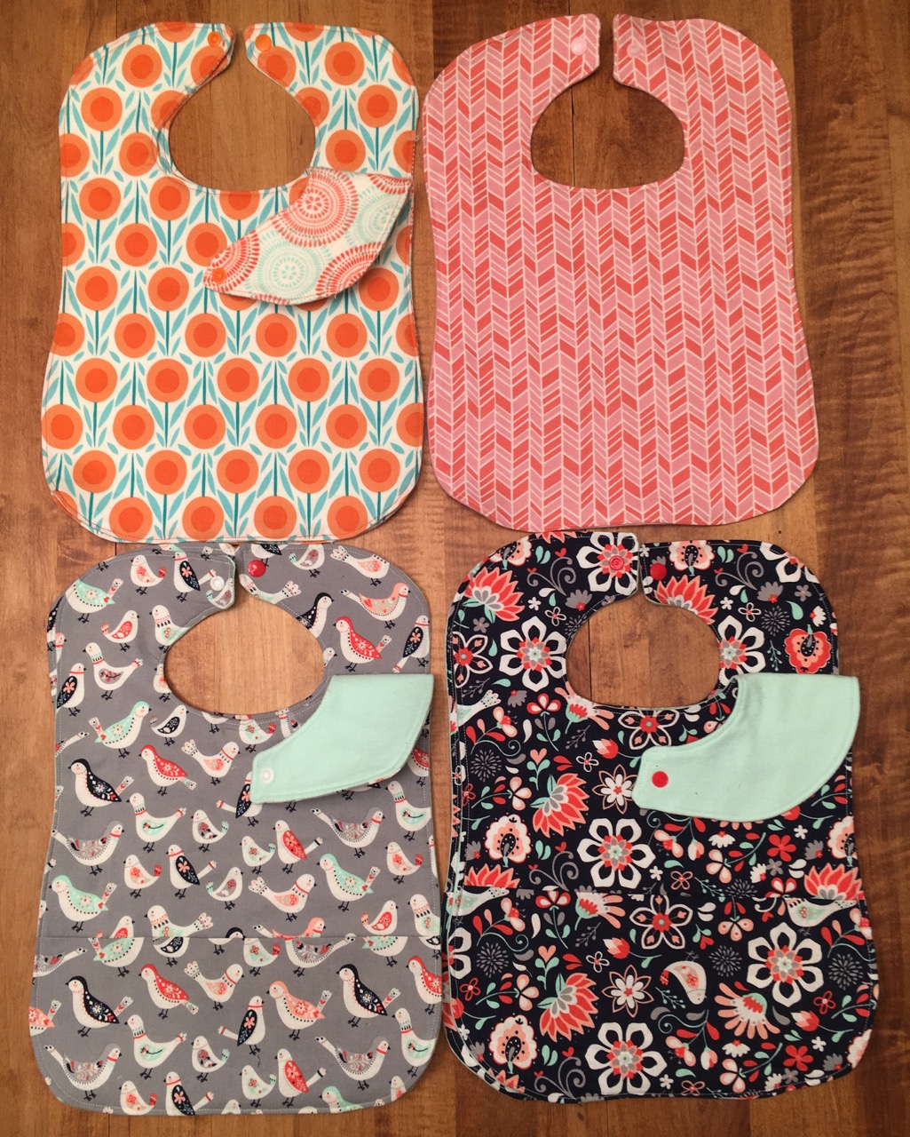 Facts from a Fact Woman: Inexpensive Baby Gift- Pocket Bib Pattern and ...