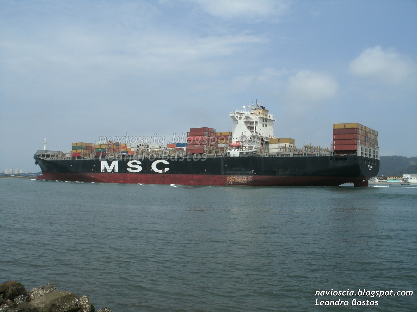 Navios de Santos & CIA: Navio MSC LUISA