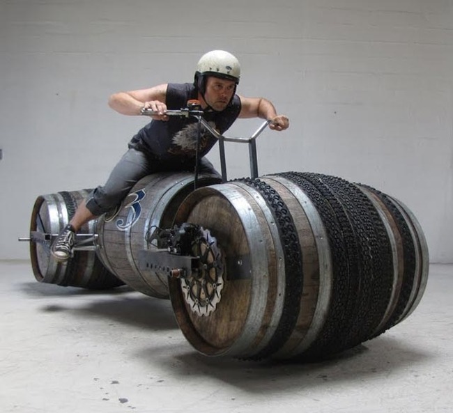 OddMotorcycle: Super Odd Beer motorcycle