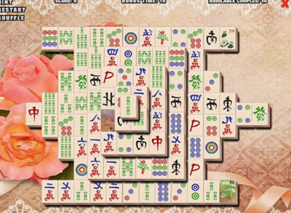 My Facebook Game List: Mahjong Classic Rose