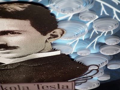 Yakawonis: Nikola Tesla - Paper art