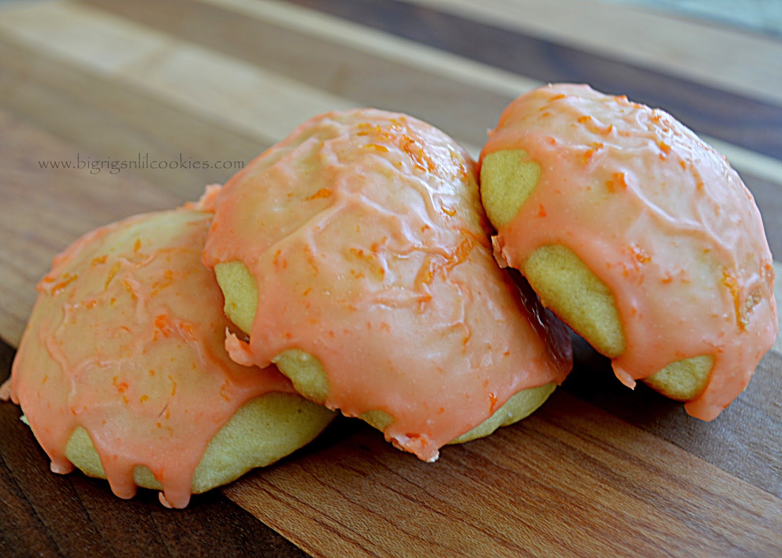 Big Rigs 'n Lil' Cookies: Orange Drop Cookies