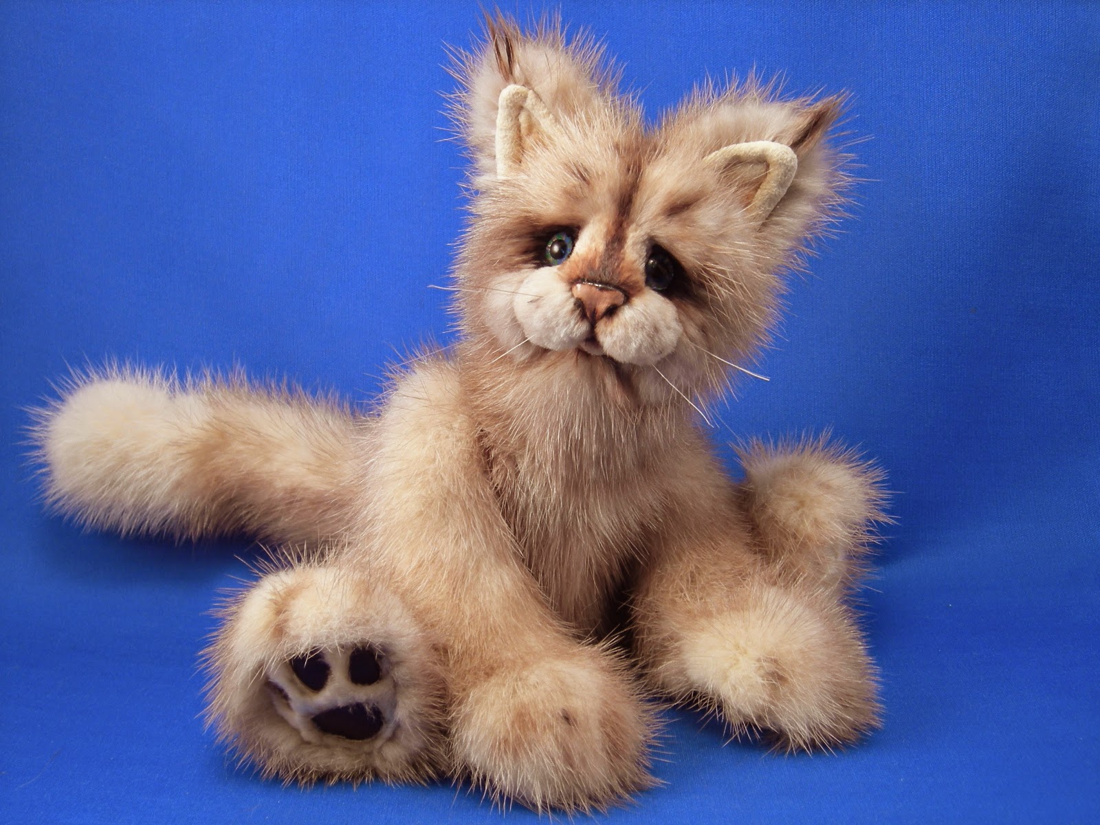 Designed By Kathy Myers: My Mink Cats