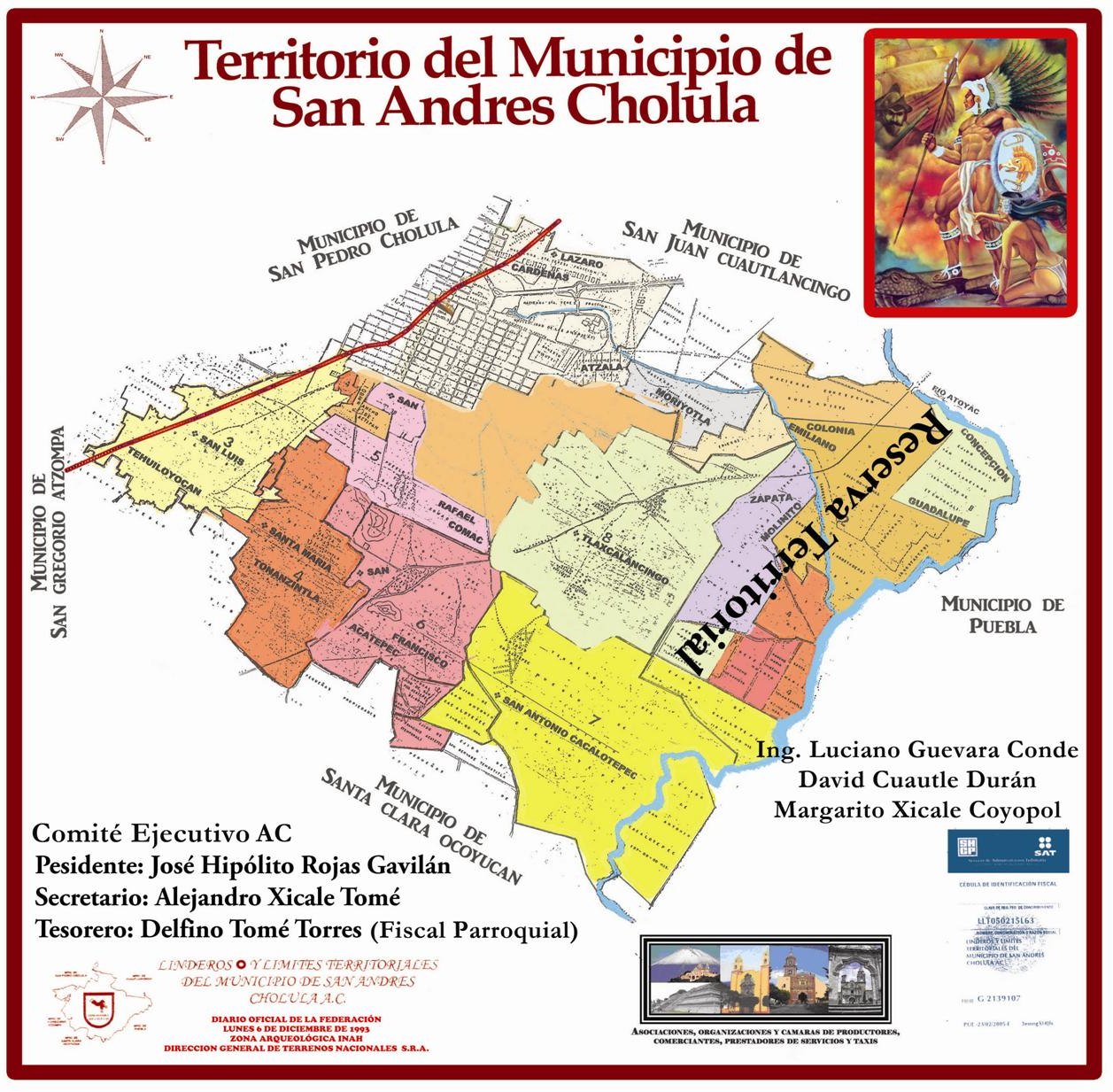 Radio Voz de San Andrés Cholula Internacional: Mapa otorgado por Poder ...