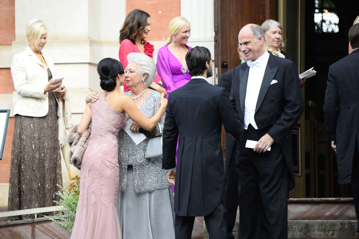 Swedish Royal Family Attends Wedding of Gustaf Magnuson