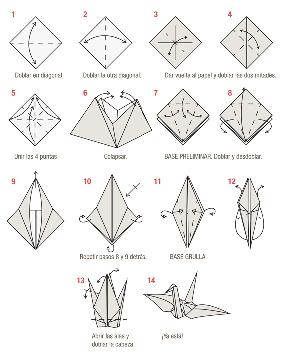Tutorial Membuat Origami Burung