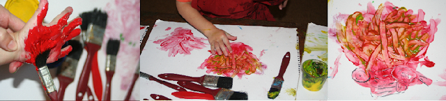kreatiewe kleuter: Vinnige Vingerverf, badverf en kunsjurkie