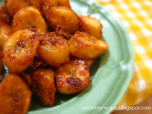 Cook this Recipe: Snack of the Week: Banana Que minus the stick