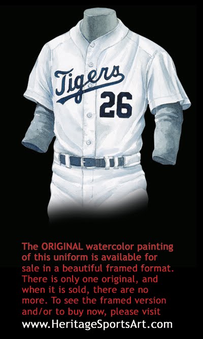 Detroit Tigers Uniform and Team History | Heritage Uniforms and Jerseys ...
